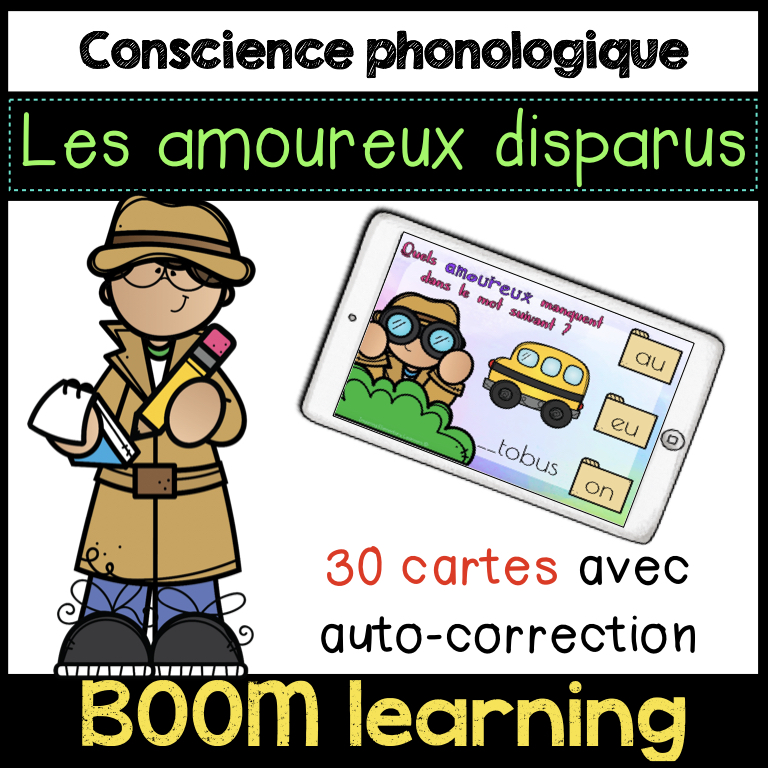 Ressources en français: Ateliers sur BOOM LEARNING