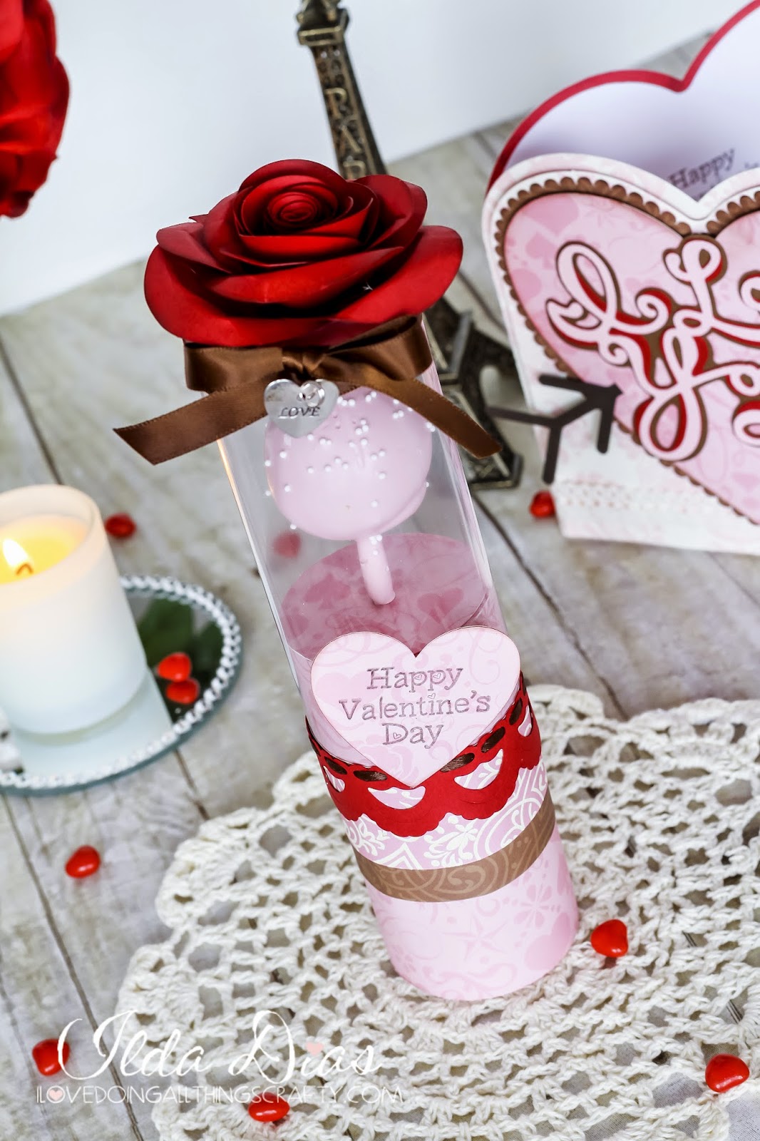 I Love Doing All Things Crafty: Valentines I Love You Card and Cake Pop ...
