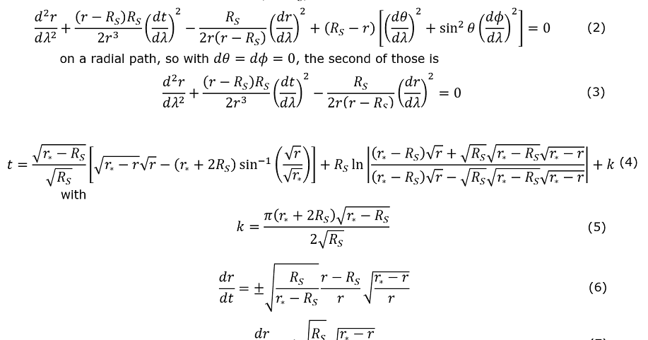 Spacetime and Geometry: Schwarzschild Black Holes - The Geodesic