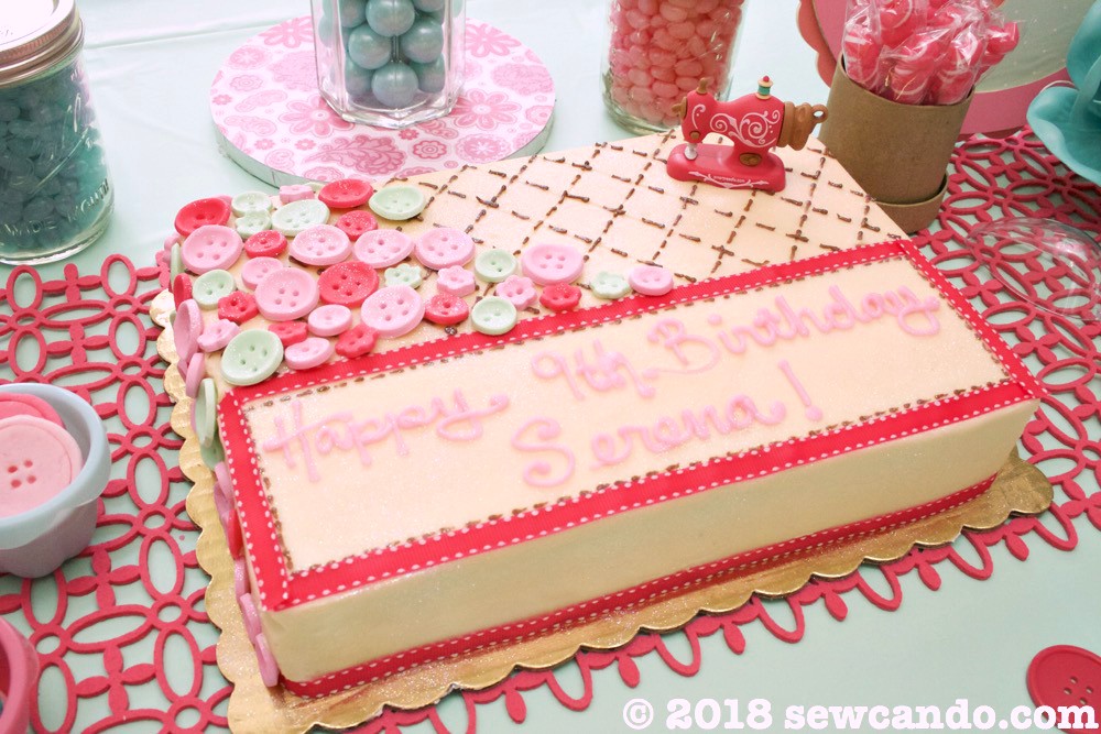 Sew Can Do: Sewing Themed Birthday Party Tour