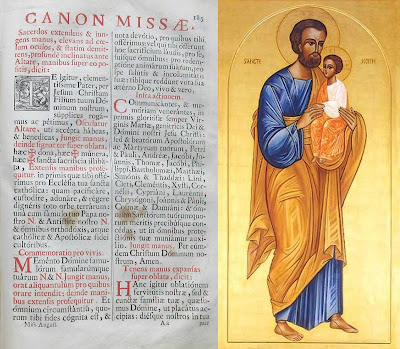 On the Insertion of St Joseph’s Name into the Roman Canon | Christian ...
