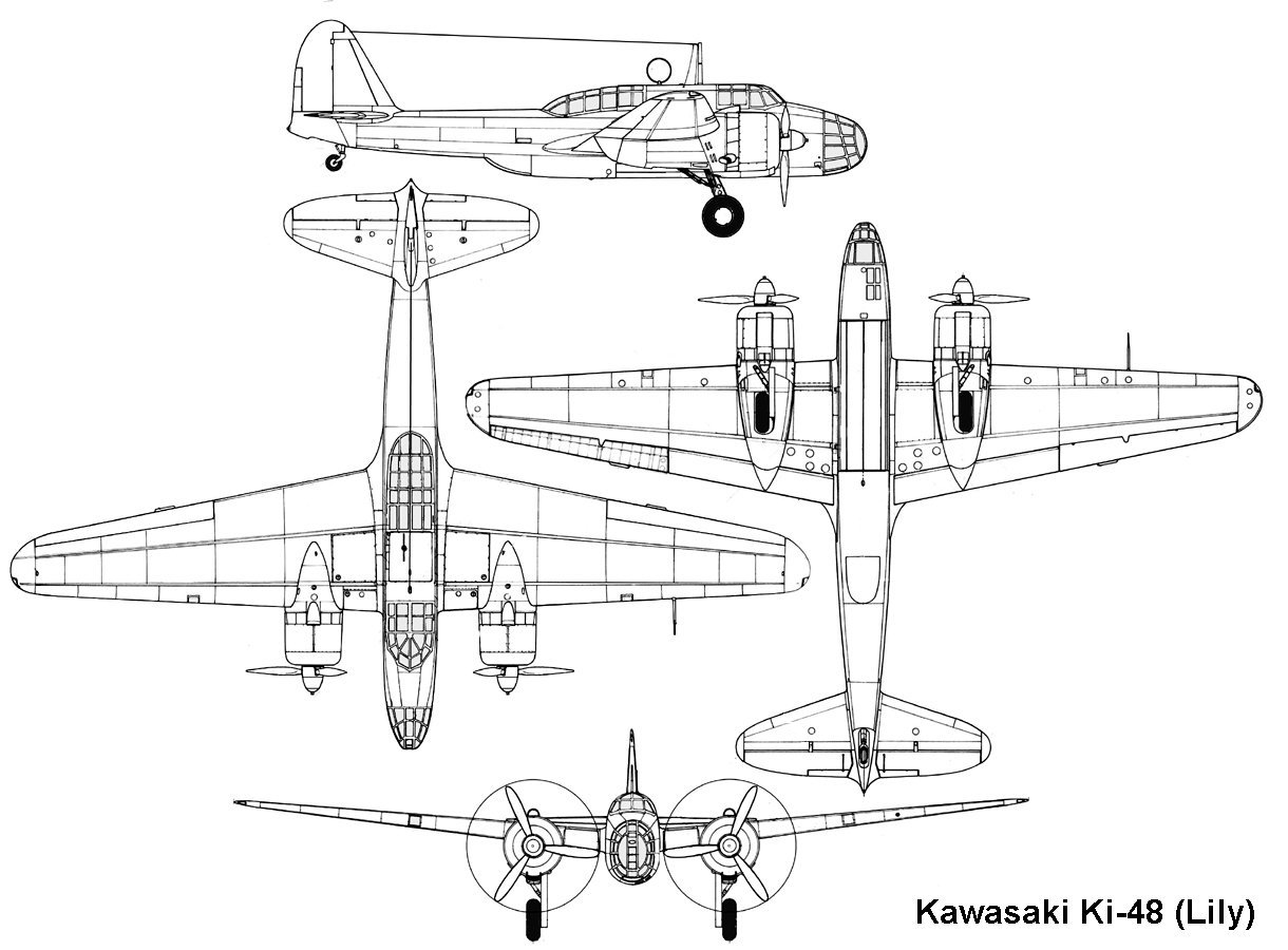 No solo batallas SGM: Kawasaki Ki-48