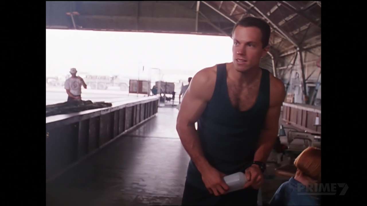 ausCAPS: Adam Baldwin shirtless in In The Line Of Duty: Smoke Jumpers