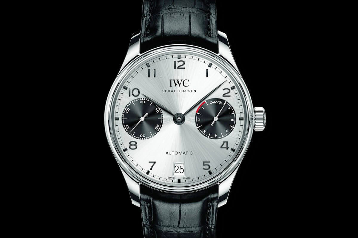 Swiss Design Watches: A striking Panda dial---IWC Portuguese Automatic ...