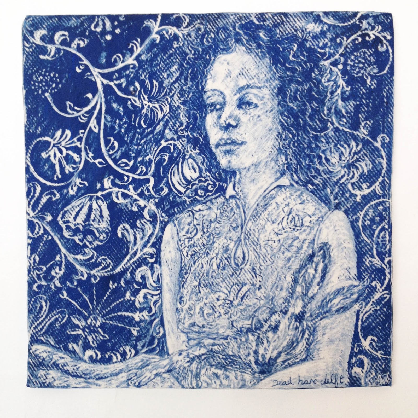 Ann-Marie Tully: Further works in the style of 'Diluvian Delft' 2017
