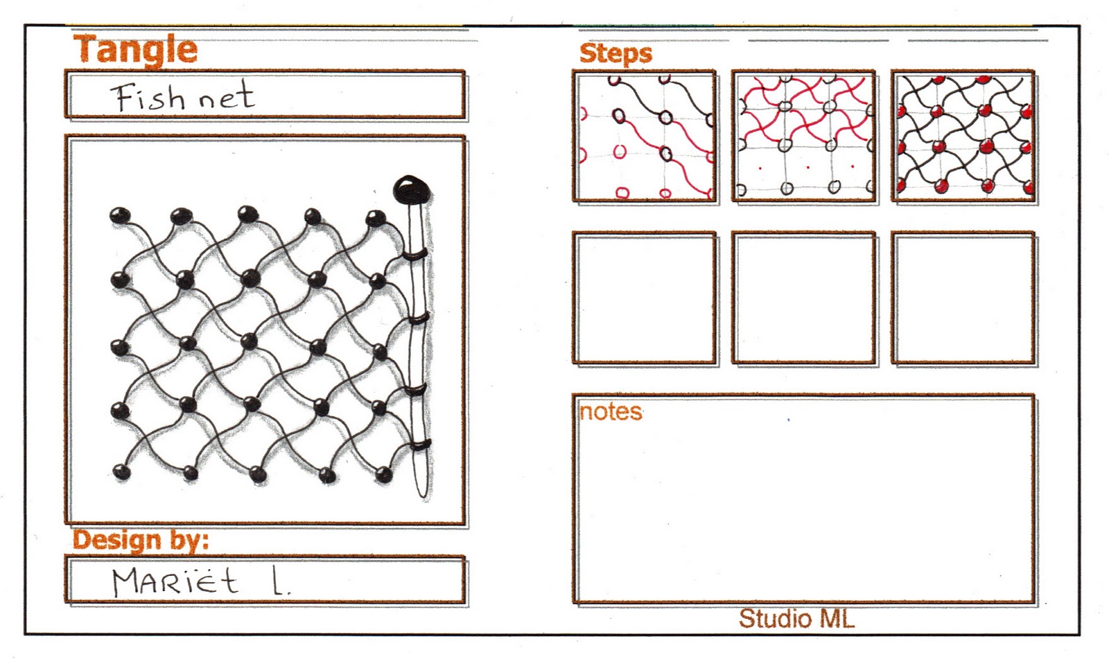 Studio ML: Tangle Patterns
