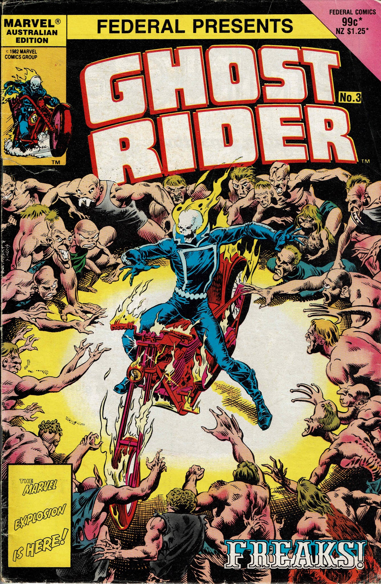 notes from the junkyard: Ghost Rider: The complete Federal Comics cover ...