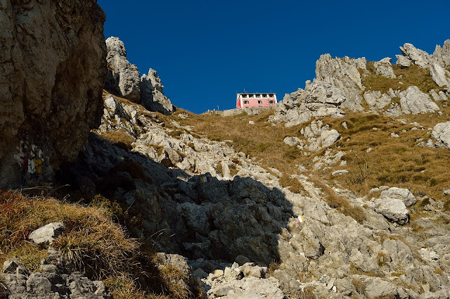 Trekking in Italy. Hiking from Lecco to Monte Resegone