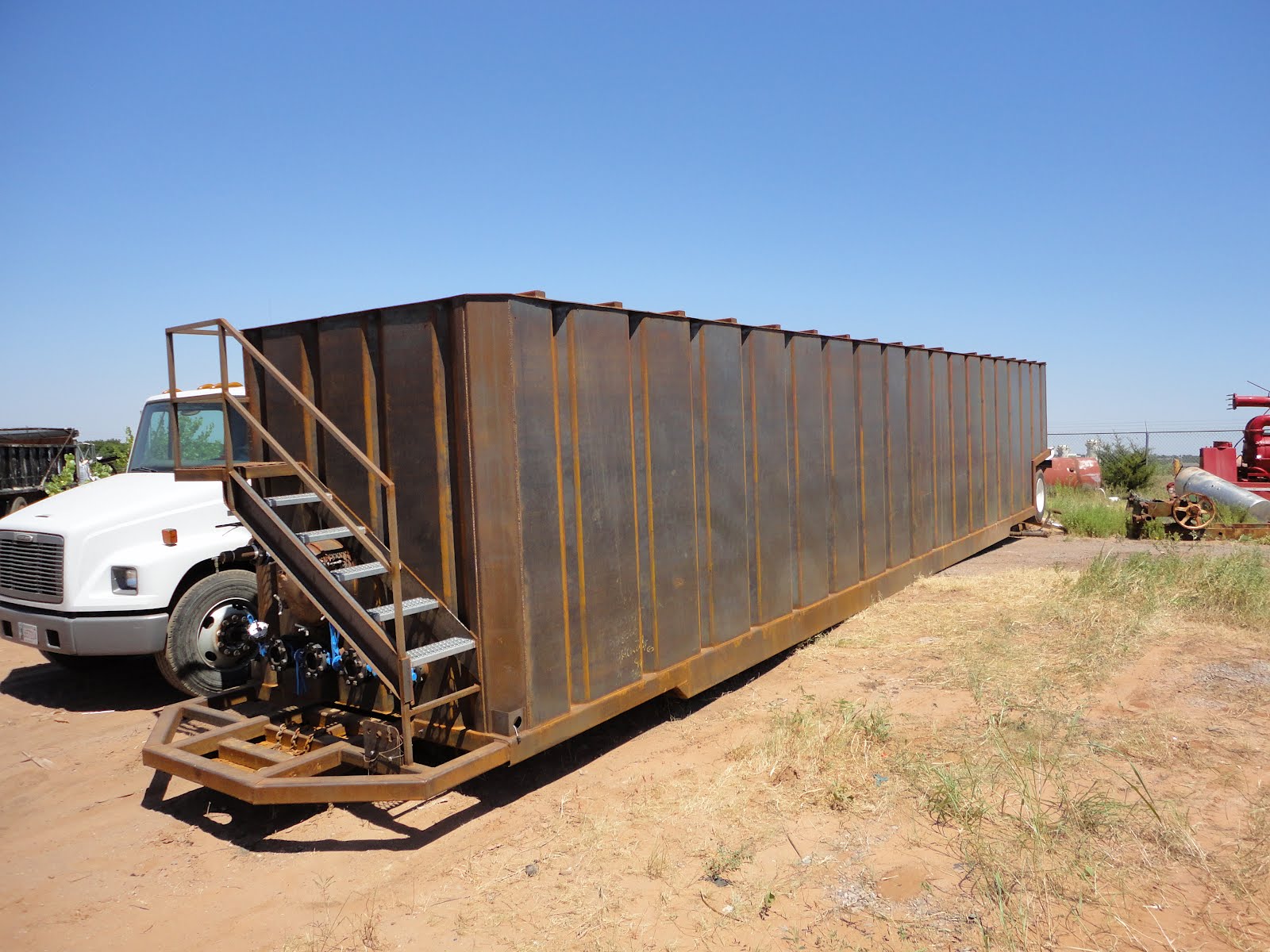 Anderson Truck Inc: New Custom Built 500bbl Flat Top Frac Tank