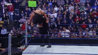 Chokeslam from the Corner