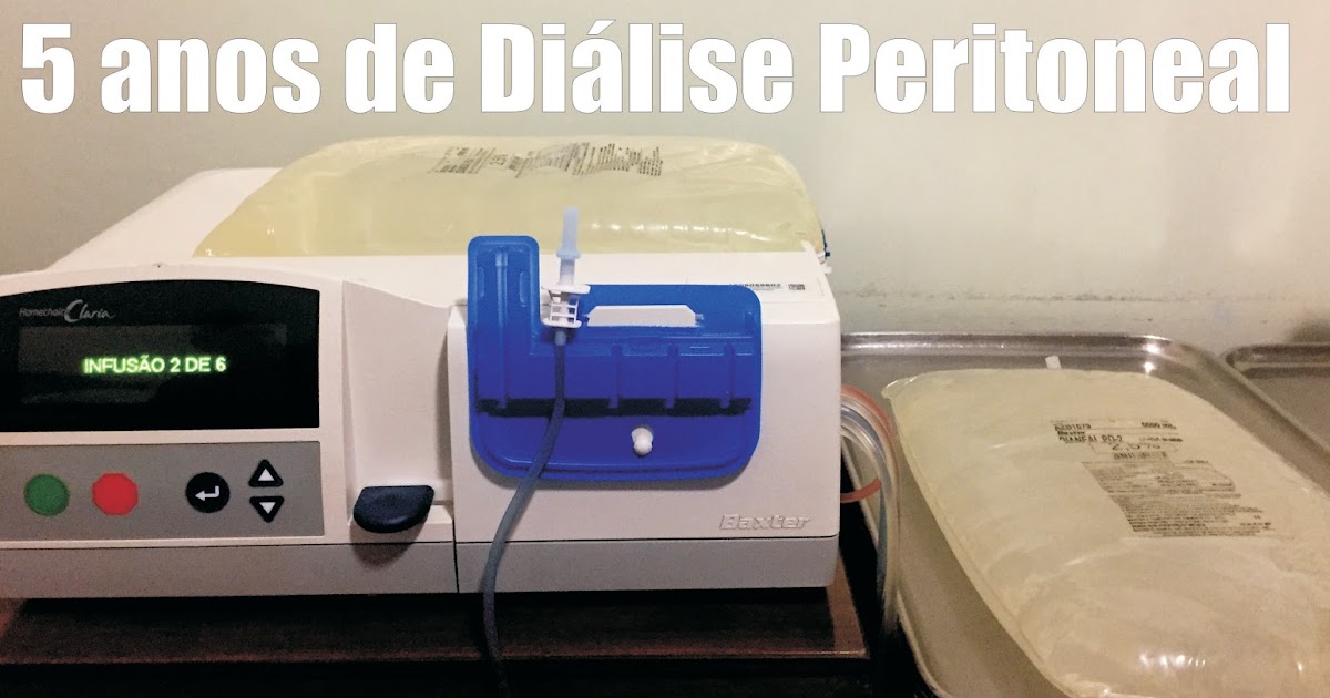 5 anos de Diálise Peritoneal