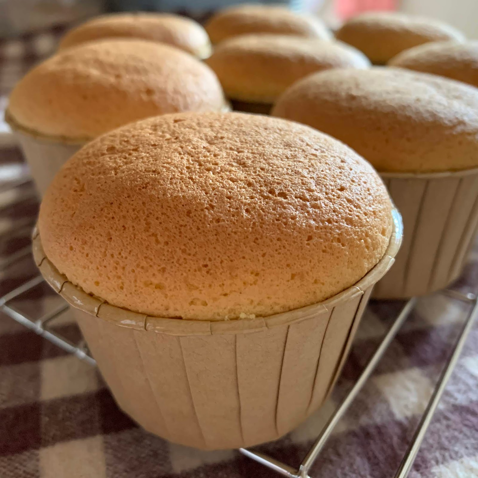 My Mind Patch: Cheese Cube Vanilla Sponge Cupcake