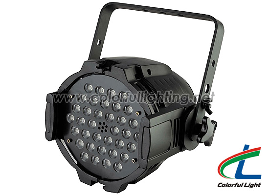 Colorful Lighting: 36 pcs 1/3w RGB LED Par Stage Light