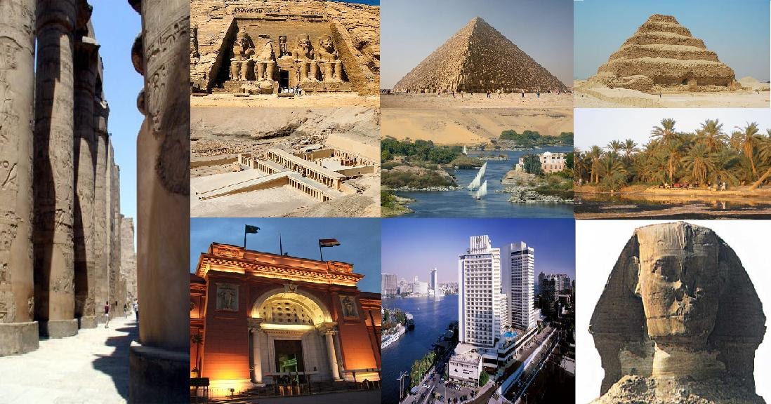 EGYPT TREASURES: Monuments