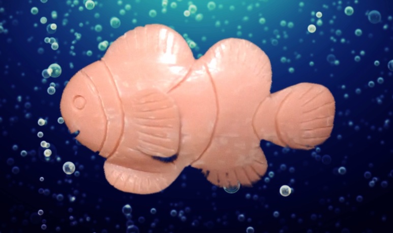 Prakarya Kreatif: DIY Cara Mudah Membuat Ukiran Sabun Ikan Badut ...