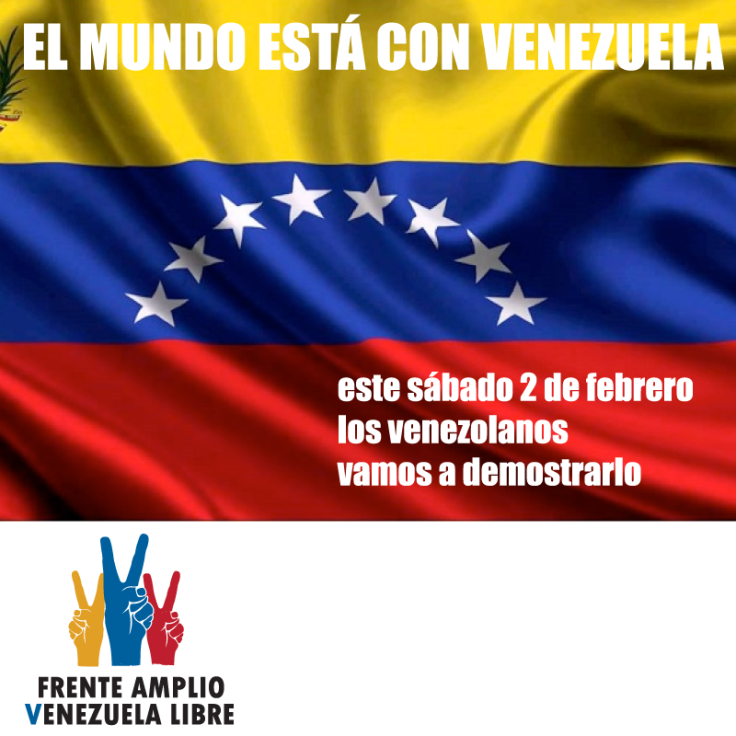 VENEZOLANOS SIEMPRE: El Mundo Está con Venezuela, por @VESiempre1