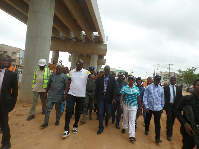 Fayose, Fashola Inspect Ado Ekiti Flyover Bridge (See Photos) - ALLEH ...
