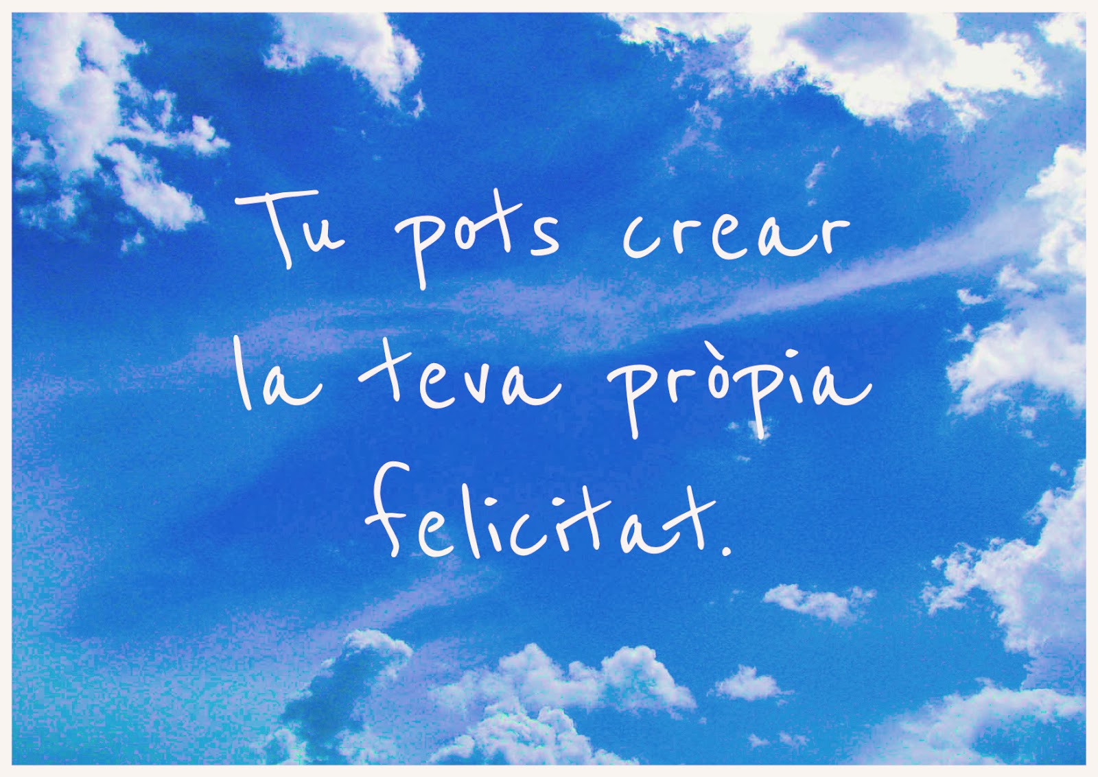 Català per ser feliç :): UNA RECEPTA SOBRE LA FELICITAT - els Presents ...