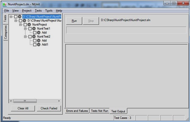Road To Automation Road To Nunit Setup Test Execution With A Simple Test Script