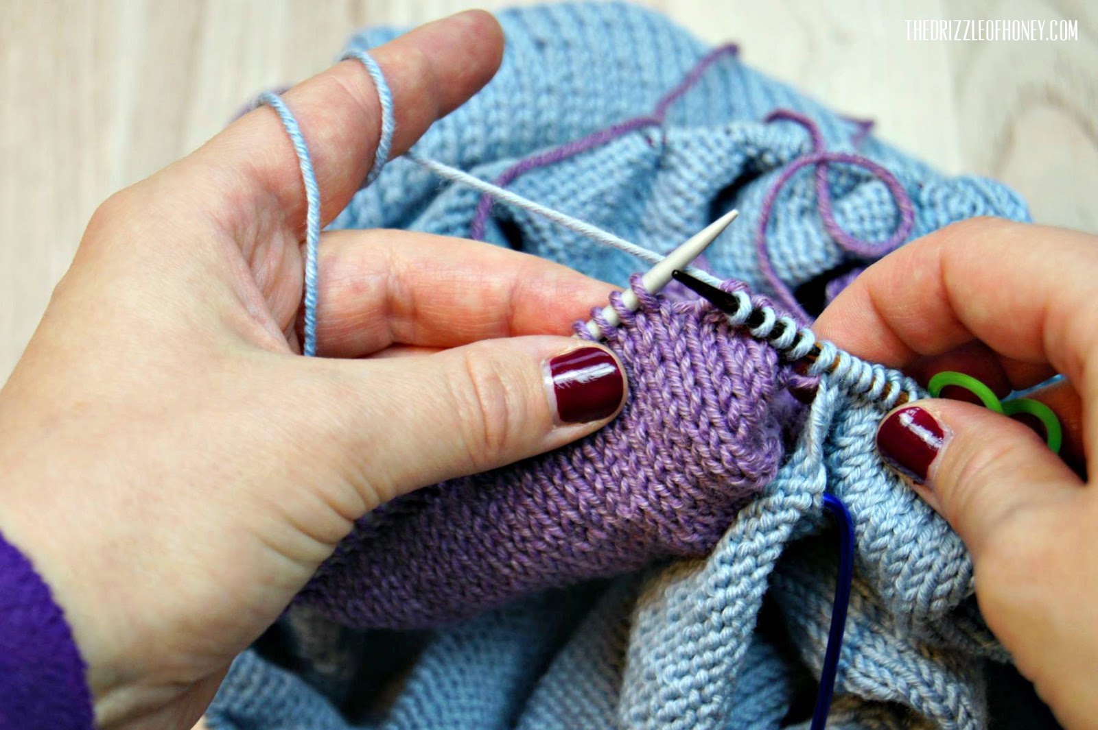 The Drizzle of Honey: Tutorial: How to knit pockets