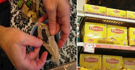 Les sachets de thé les plus populaires contiennent des quantités ...