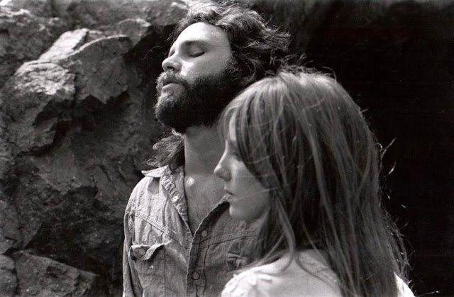 Jim Morrison and His Girlfriend Pamela Courson Taken by Edmund Teske in ...