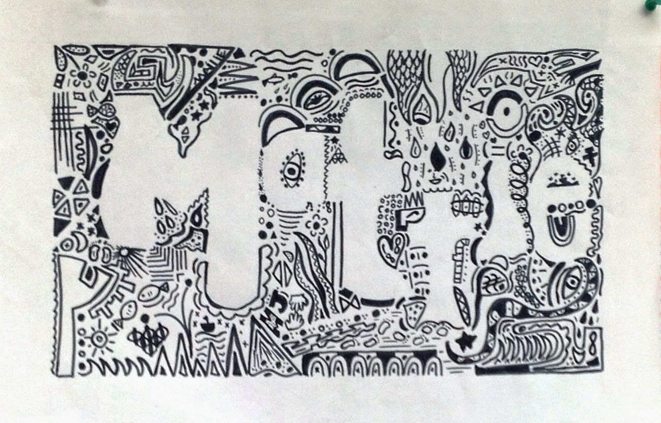 Miss Arty Pants: Positive & Negative Space Zentangles