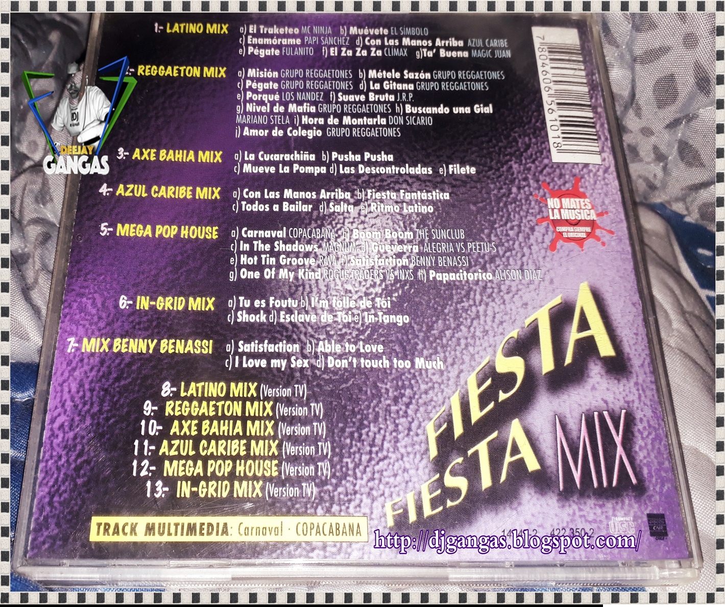 DJ GANGAS: Fiesta Fiesta Mix (2005)