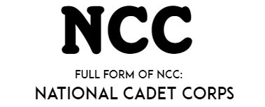 Full form: full form of ncc