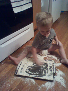 Explore And Learn: Play In Flour
