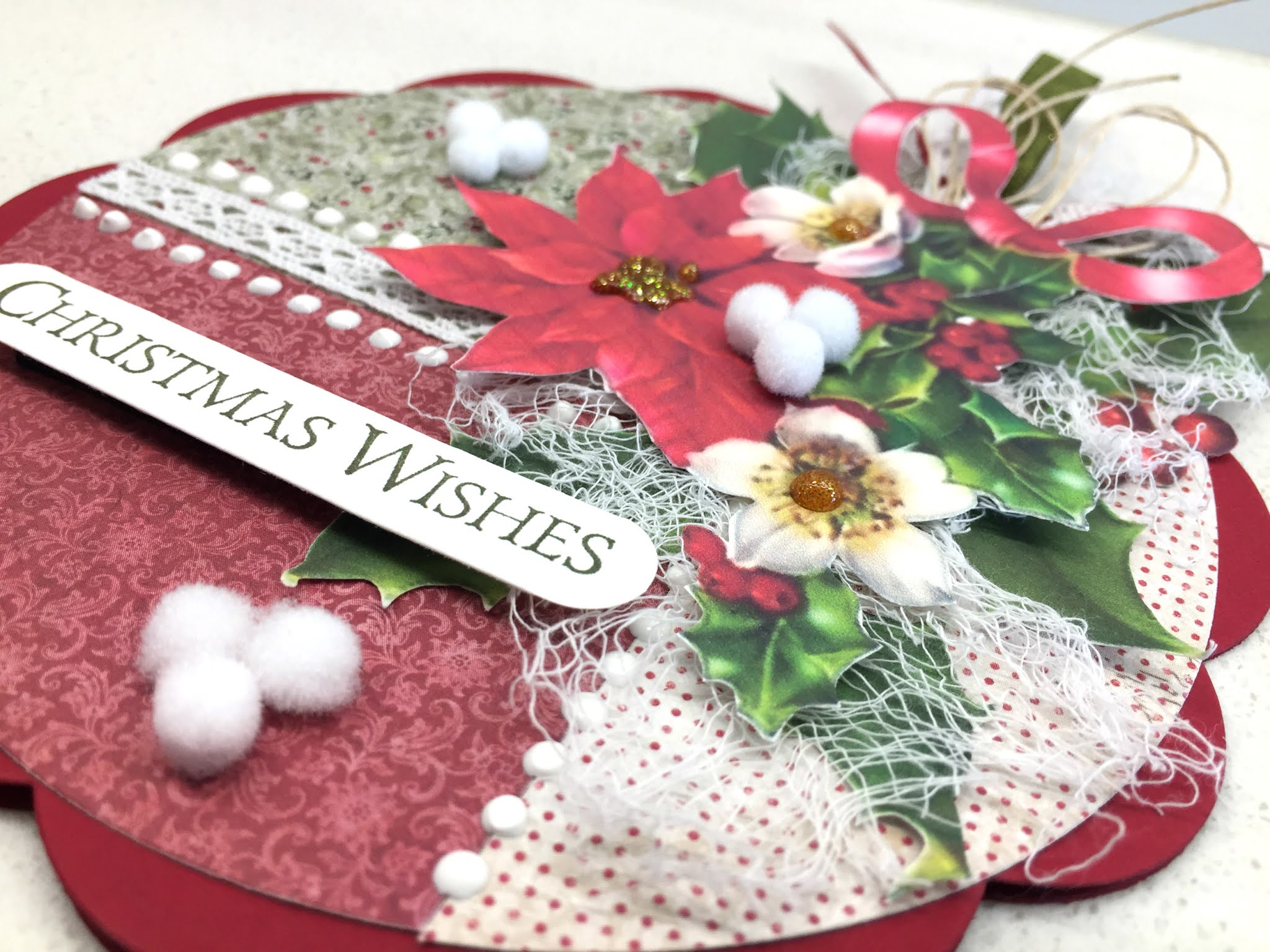 ROUND CARDS KIT CLOSE UP PHOTOS - Maja Design "Christmas Season ...