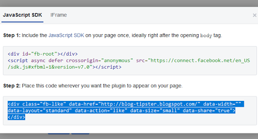 How To : Adding Facebook Like Button On Blogger's Each Post. - Blog Tipster