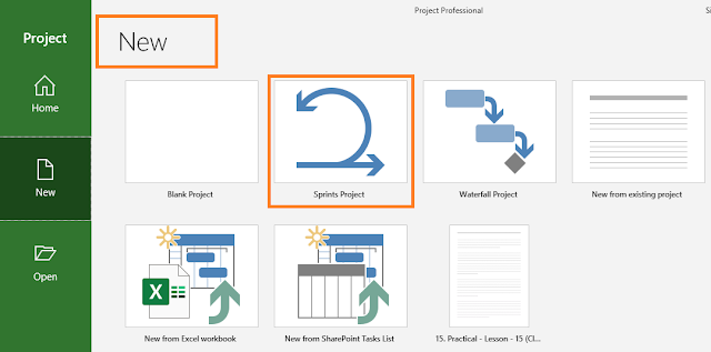 MANAGEMENT YOGI: Microsoft Project 2019 Agile: Working with Sprints ...