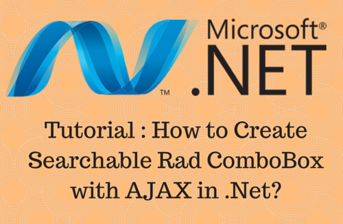 How to Create Searchable Rad ComboBox with AJAX in Asp.Net Development? | Soft Tech Solutions