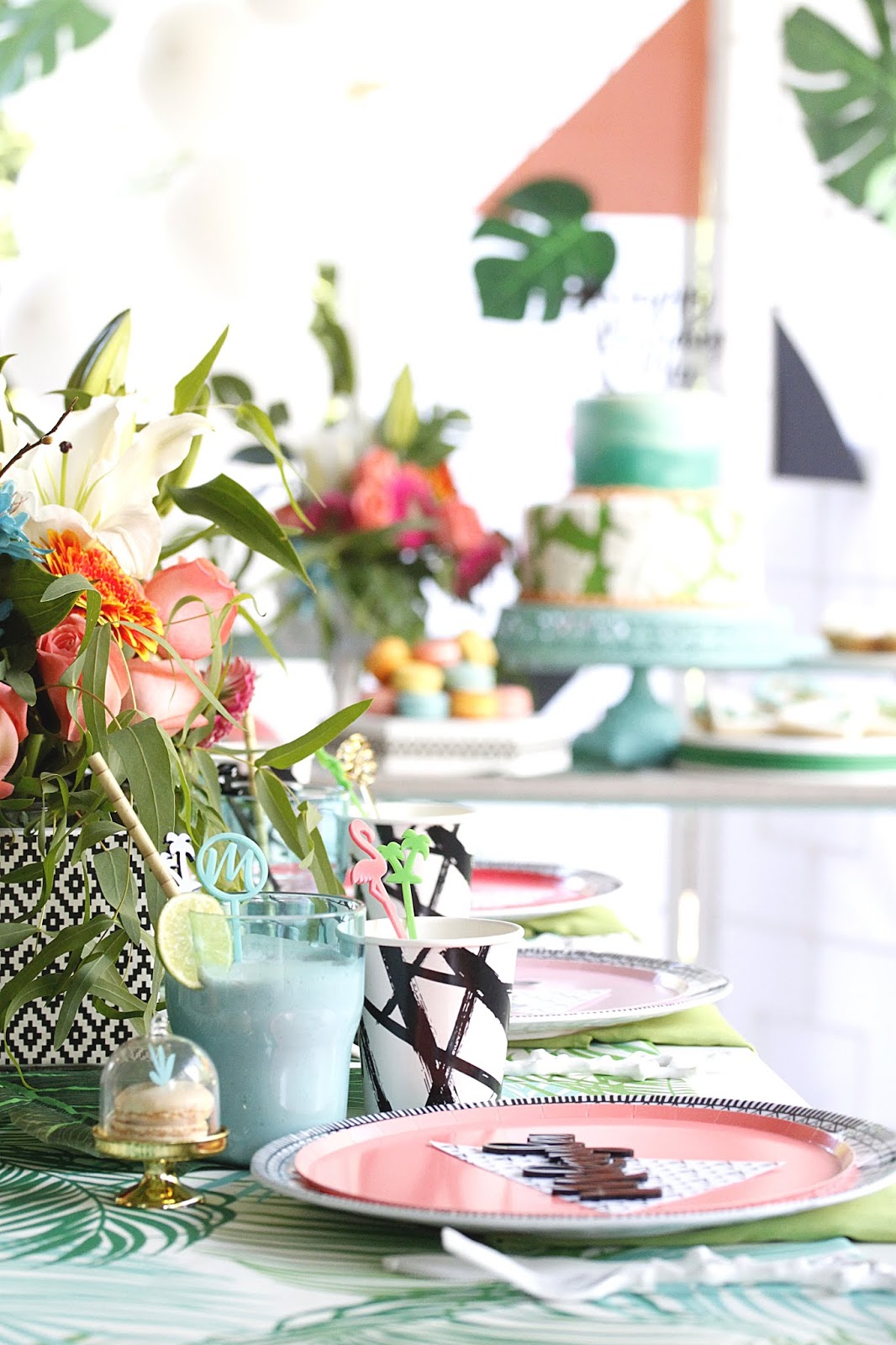 A Lovely Design: Tropical Chic Celebration