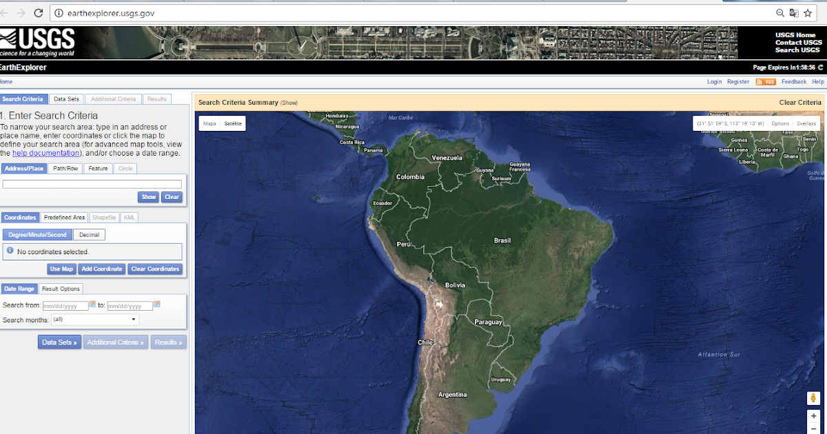 Usgs Earth Explorer