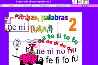 L@S PRIMER@S: CONSONANTES T, D, N, F.