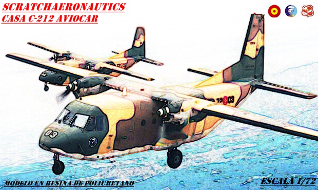 AIRPLANE SCALE MODELKIT: CASA C- 212
