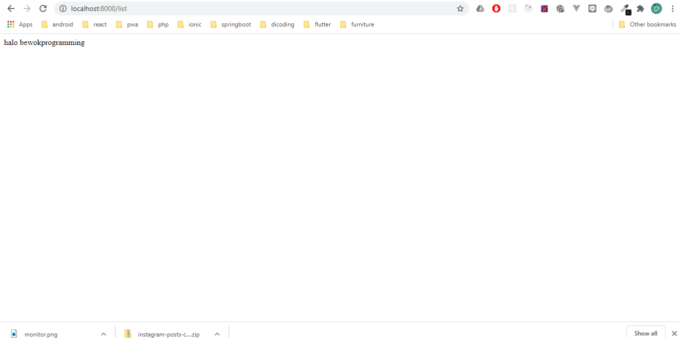 Tutorial Belajar Controller Laravel Part 3 - Tutorial Programming ... Tutorial Belajar Controller Laravel Part 3 - Tutorial Programming ...
