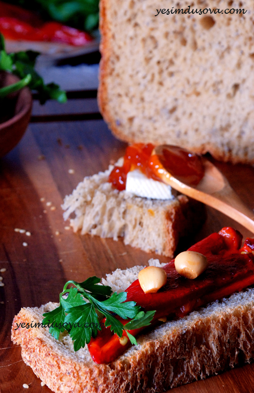Keyfe Keder: Sütlü - Ballı köy ekmegi / Turkish rustic Bread with Milk ...