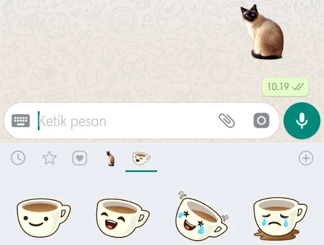 Cara Membuat Stiker di Whatsapp Sesuai dengan Keinginan Sendiri - Klik ...