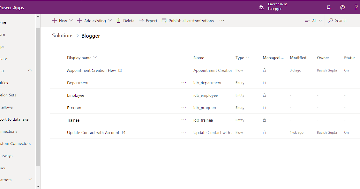 Rollup fields in Power Apps.