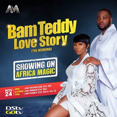 Africa Magic Premieres BamTeddy Love Story: The Wedding this Sunday ...