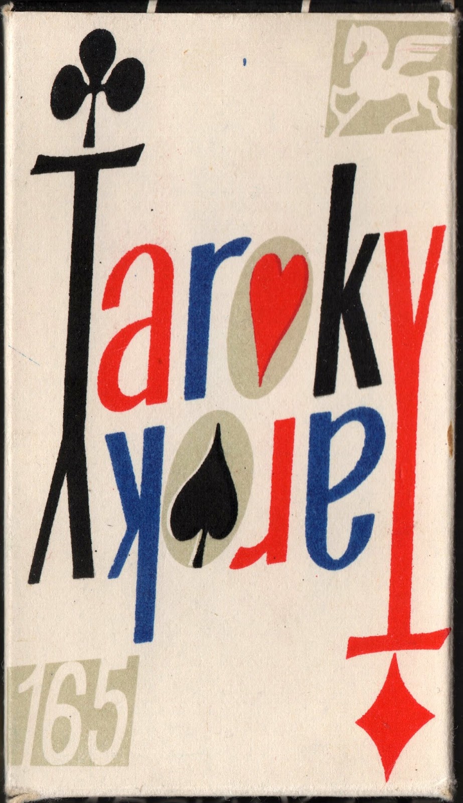 Kártyavárak mélyén a Királyok..: Taroky No.165 ~ Kolin-OTK ~ c.1960