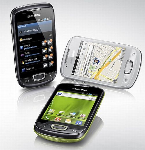 Samsung Galaxy Mini Entry Level Android Phones
