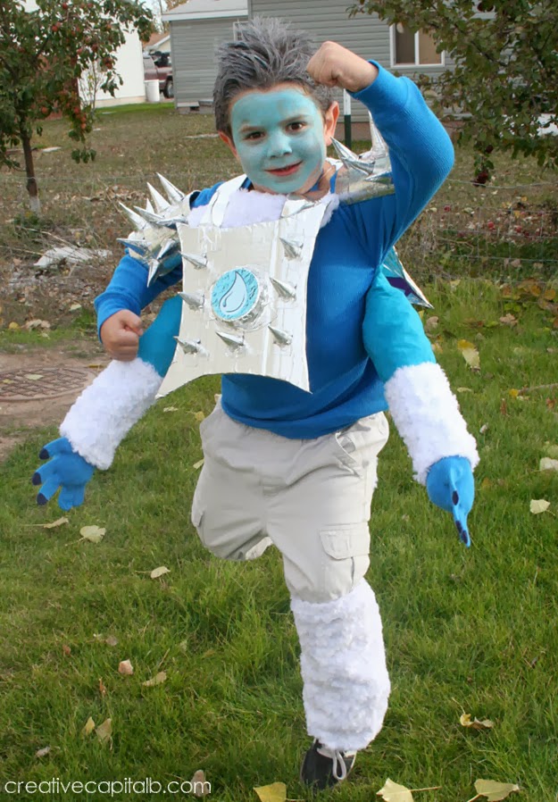 Capital B: DIY Skylanders Slam Bam Costume