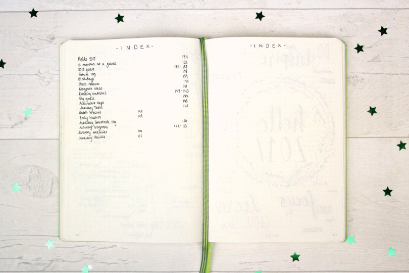 One Year of Bullet Journalling | Sarah's Chapter