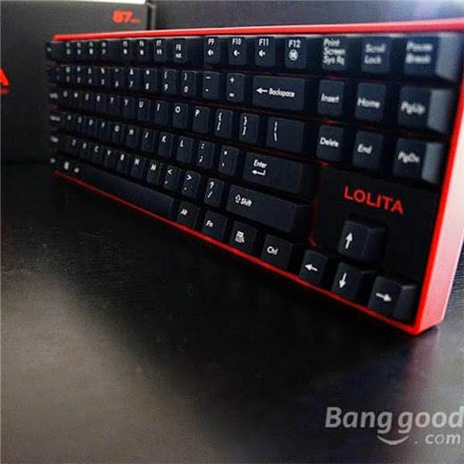 PC Fans Club: NOPPOO Lolita 87 Keys Kailh Switch Mechanical Gaming ...