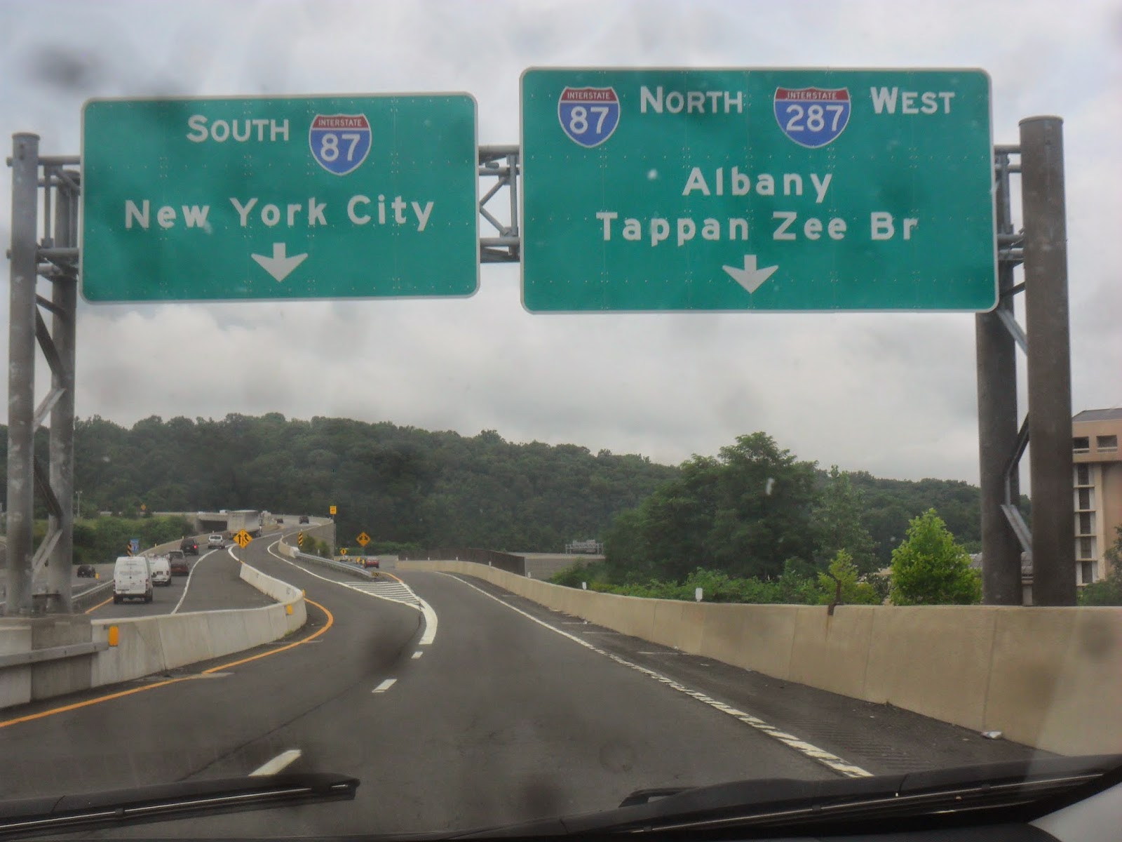 Luke's Signs: Interstate 87/Interstate 287 - New York State
