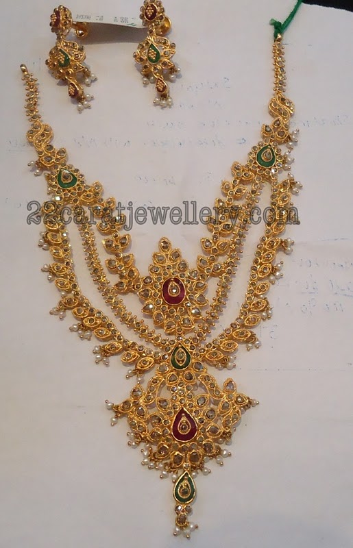 Uncut Diamond (Chakri) Necklace Sets By Prem Raj Jewellers - Jewellery ...